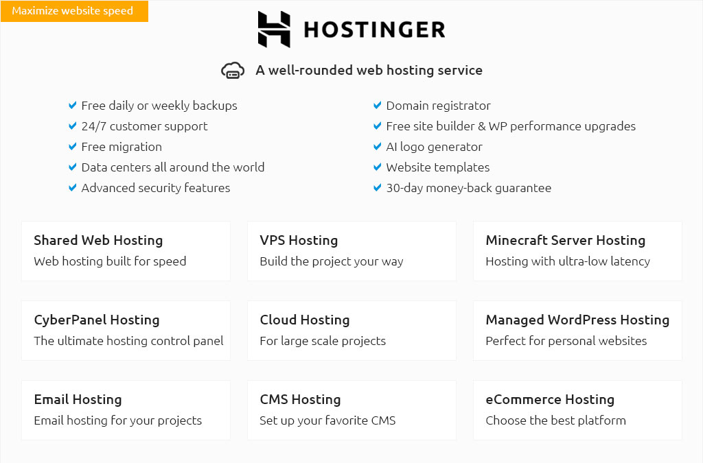 Web Hosting Plan 💻 Jan 2026